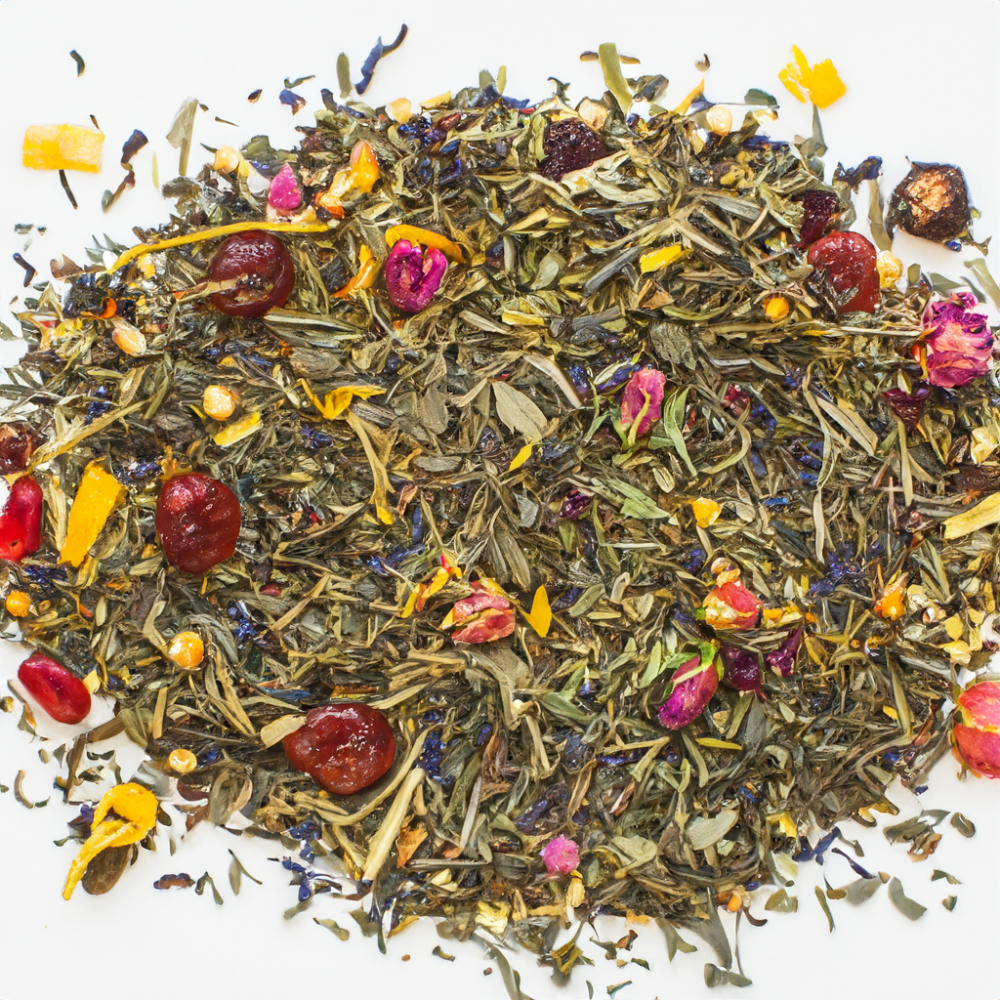 IVA PLANTS - Black Ceylon, green Japanese and herbal teas
